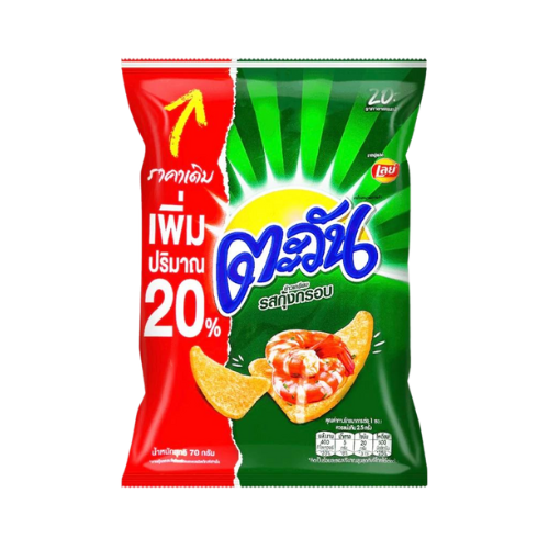 Lay's Crispy Shrimp Puff Chips (Thailand) | WC Vapor