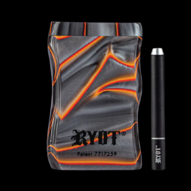 RYOT Short Acrylic Dugout w/ One Hitter (2") | WC Vapor